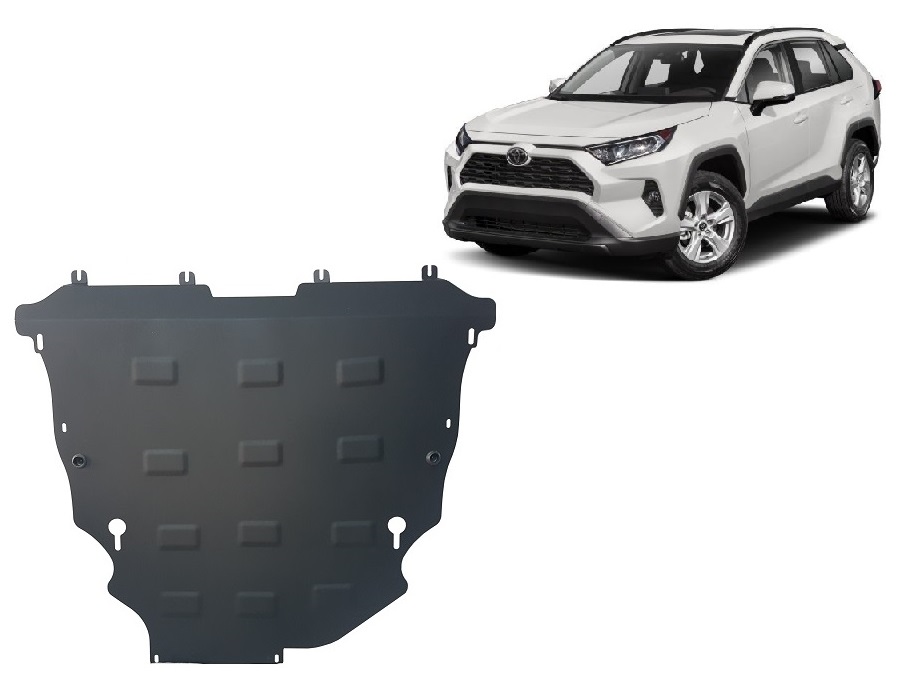 Cache sous moteur et de la boîte de vitesse Toyota Rav4 (2018-2025)